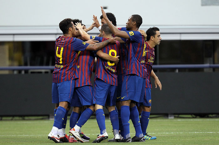 Barca Akhiri Tour Amerika Dengan Kemenangan - Bola.net