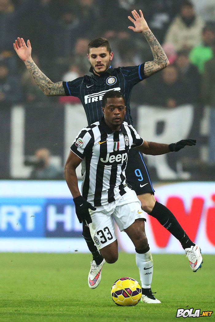 Juventus Ditahan 10 Pemain Inter - Bola.net