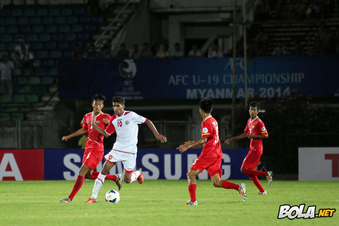Tanpa Gol di Laga Myanmar vs Yaman - Bola.net