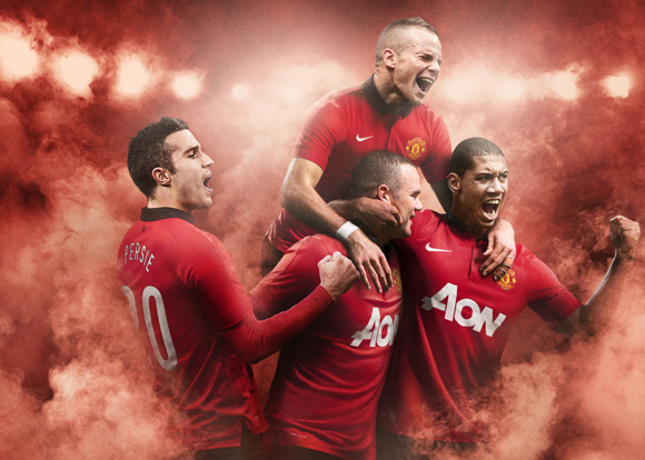 Detail Jersey: Manchester United Home 2013-2014 - Bola.net