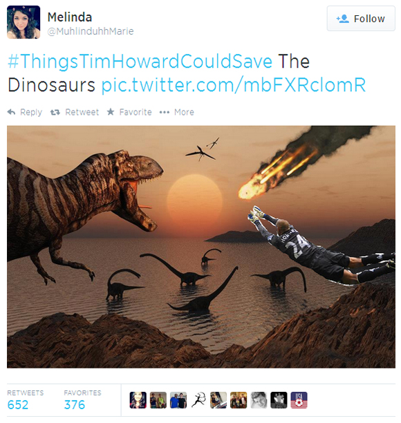 Kumpulan Meme Terkocak Dari Aksi Spektakuler Tim Howard - Bola.net