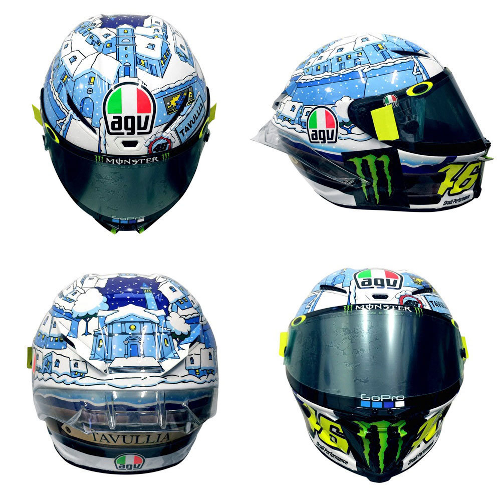 Lanjutkan Tradisi, Rossi Kenakan Helm Spesial di Sepang - Bola.net