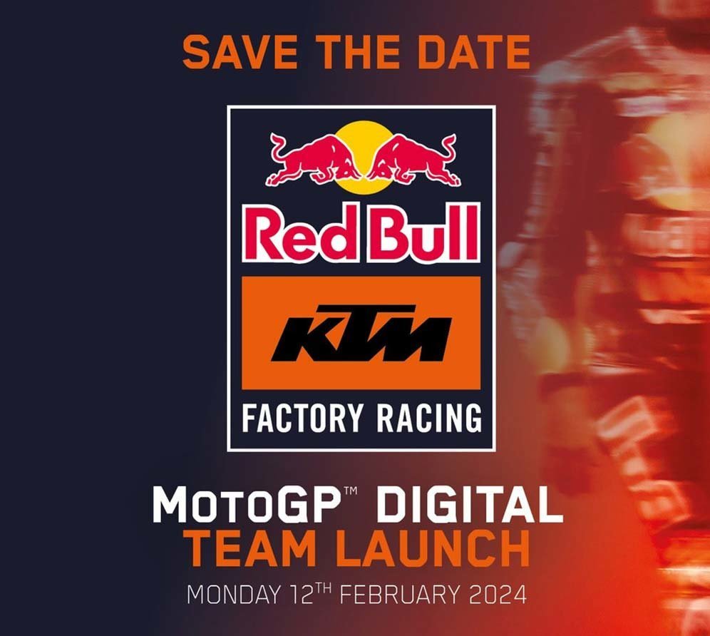Red Bull KTM Factory Racing Tentukan Jadwal Peluncuran Tim MotoGP 2024 ...