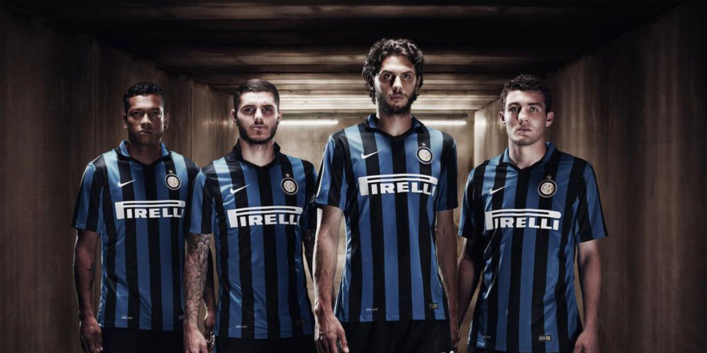 Detail Jersey Home Inter Milan 2015-16 - Bola.net