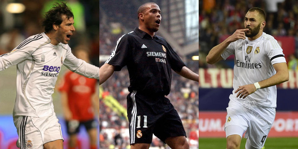 10 Striker Termahal Real Madrid - Bola.net
