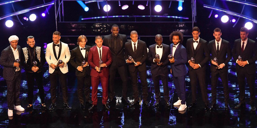 Inilah Pemenang FIFA/FIFPro World XI 2018 - Bola.net