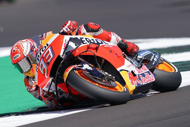 Hasil FP4 MotoGP Inggris: Marc Marquez Ungguli Fabio Quartararo - Bola.net