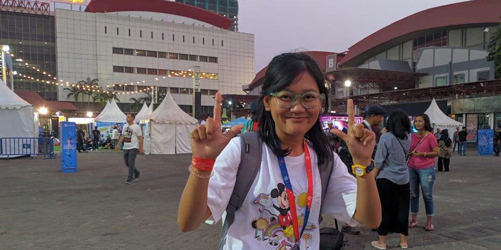 Aci Resti, Komika JICOMFEST 2019 yang Juga 'Jak Angel' dan Penggemar ...
