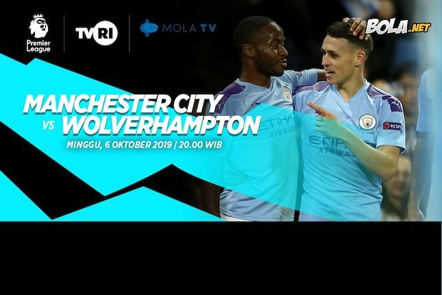 Data dan Fakta Premier League: Manchester City vs Wolverhampton - Bola.net