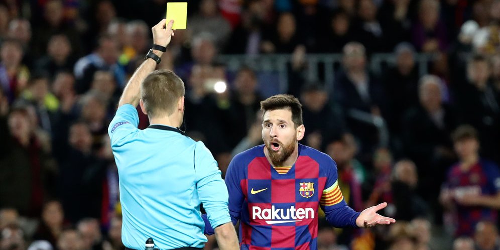 Messi Diving dan Dapat Kartu Kuning, Netizen pun Beraksi - Bola.net