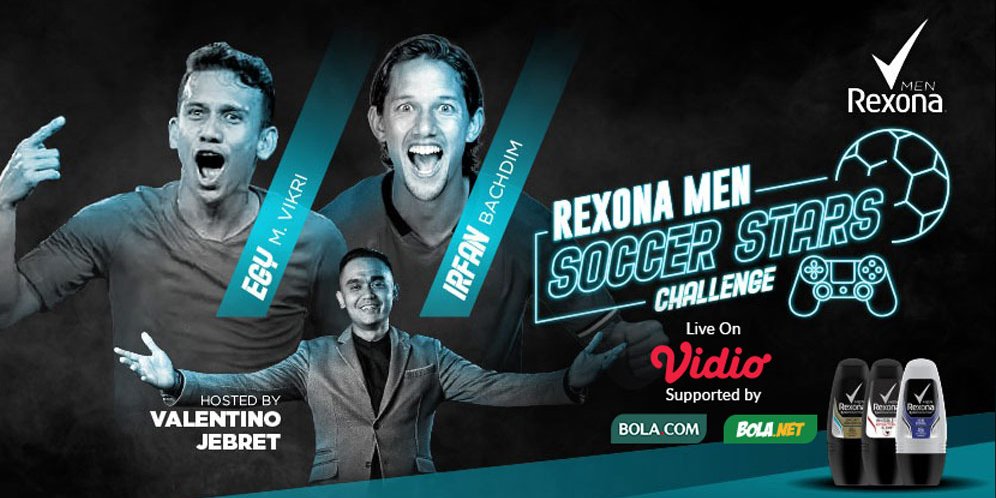 Tonton Rexona Men Soccer Stars Challenge: Egy Maulana vs Irfan Bachdim ...