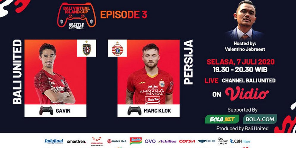 Yuk Nonton Bali Virtual Island Cup 2020 di Vidio, Bola.net dan Bola.com ...