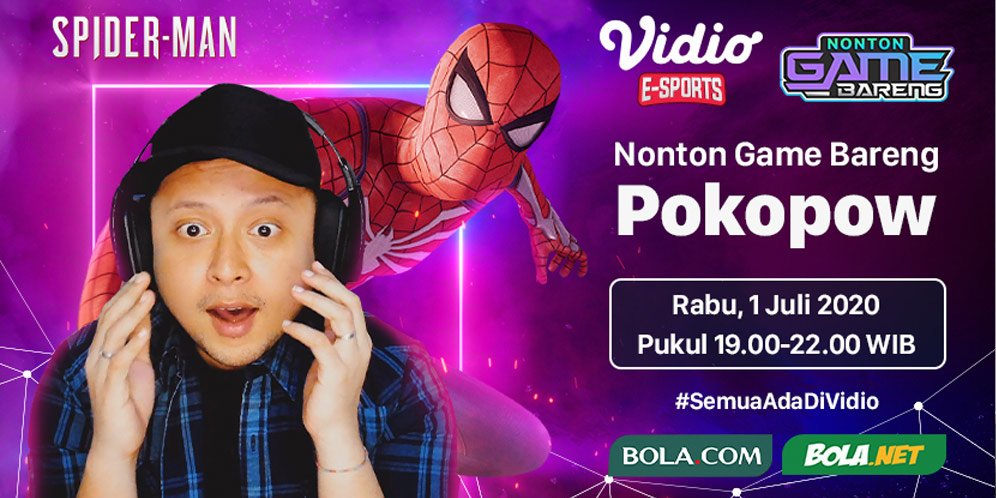 Link Streaming Nonton Game Bareng Pokopow, Rabu 1 Juli 2020 - Bola.net