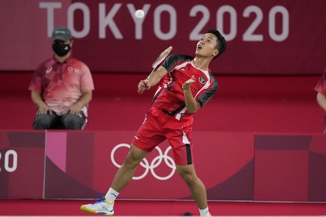 Menang Mudah, Anthony Ginting Melenggang ke 16 Besar Olimpiade Tokyo 2020 - Bola.net