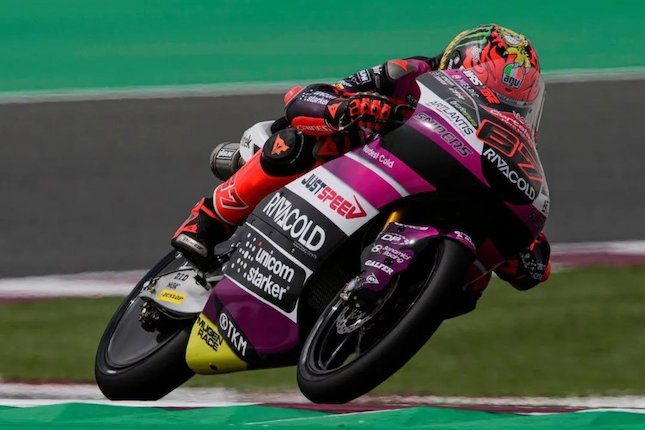 Hasil FP1 Moto3 Mandalika: Trek Basah, Murid Valentino Rossi Tercepat ...