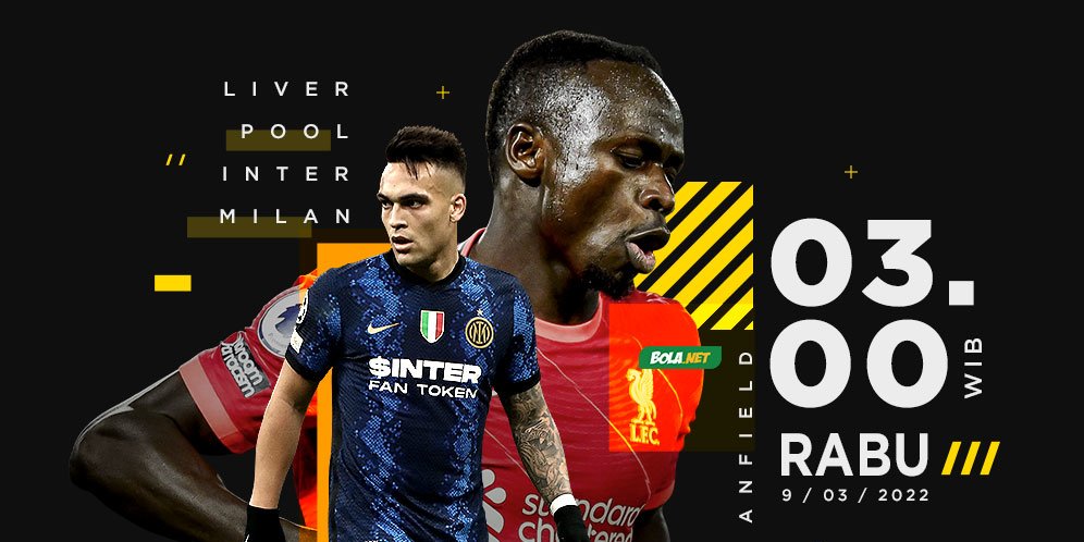 Jadwal dan Live Streaming Liverpool vs Inter Milan di Vidio