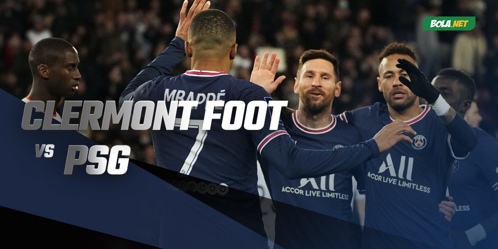 Data dan Fakta Ligue 1: Clermont Foot vs PSG - Bola.net