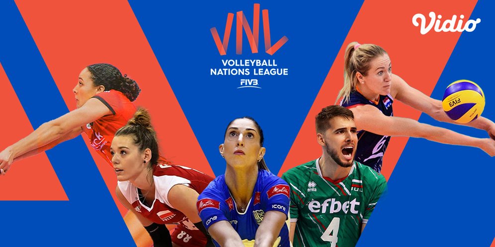 Jadwal Volleyball Nations League (VNL) 2022 di OChannel dan Vidio Hari Ini, Jumat 24 Juni 2022 ...