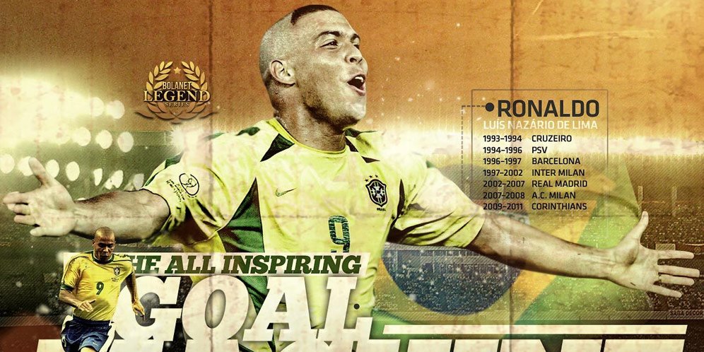 Ronaldo dan Gaya Rambut Ikoniknya di Piala Dunia 2002 - Bola.net
