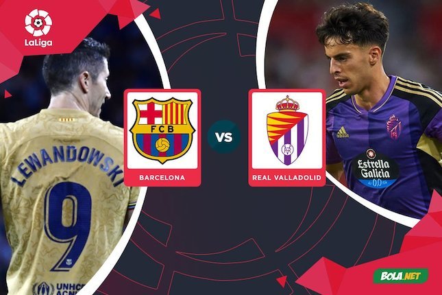 Jadwal Liga Spanyol 2022-23: Barcelona vs Valladolid Live Streaming di Vidio - Bola.net