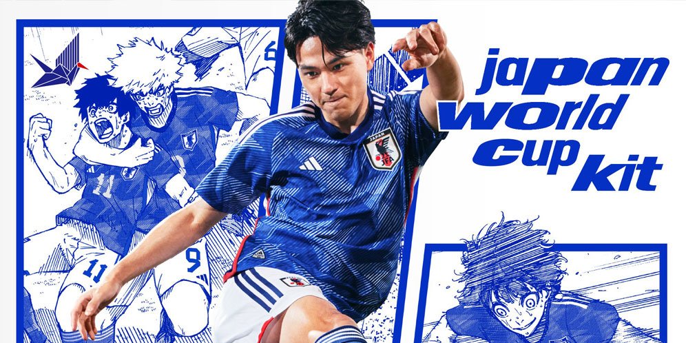 Terinspirasi Seni Origami, Jepang Luncurkan Jersey Home & Away untuk Piala Dunia 2022 - Bola.net