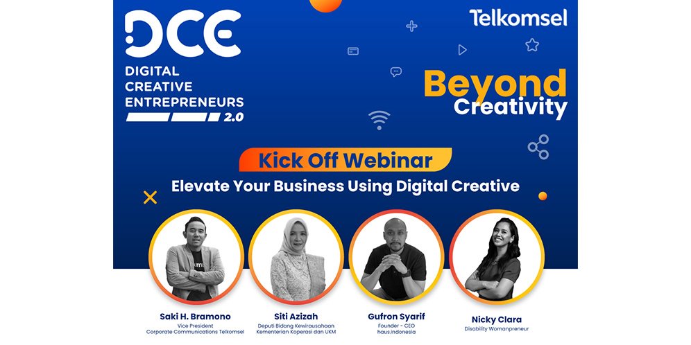 Tingkatkan Daya Saing UMKM Telkomsel Gelar Program Digital Creative Entrepreneurs 2.0 - Bola.net