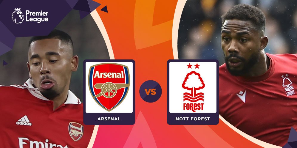 Live Streaming Premier League di Vidio: Arsenal vs Nottingham Forest, Minggu 30 Oktober 2022 ...