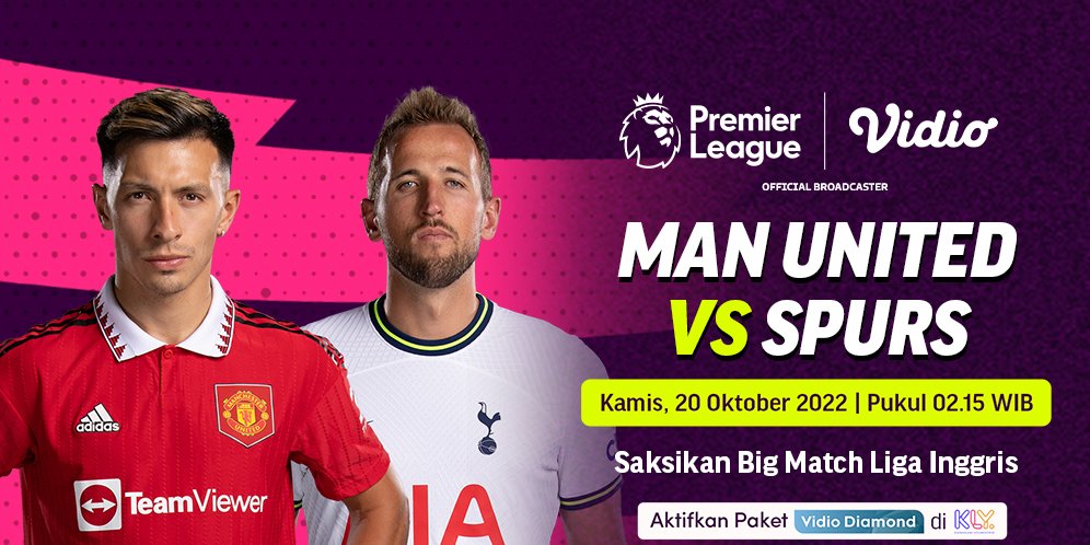 Fakta-fakta Menarik Jelang Duel MU vs Tottenham yang Tayang di Vidio ...