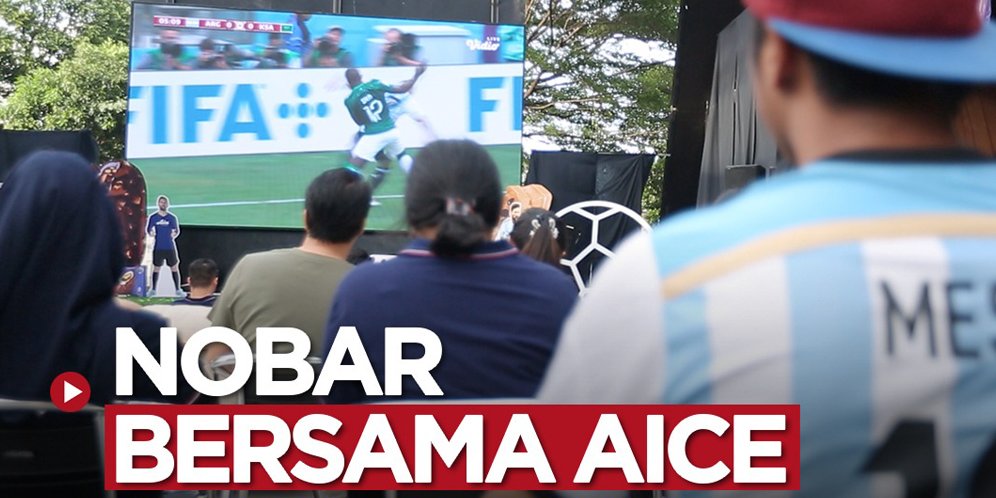 Video: Serunya Nobar Argentina vs Arab Saudi di Piala Dunia 2022 Bareng Aice - Bola.net