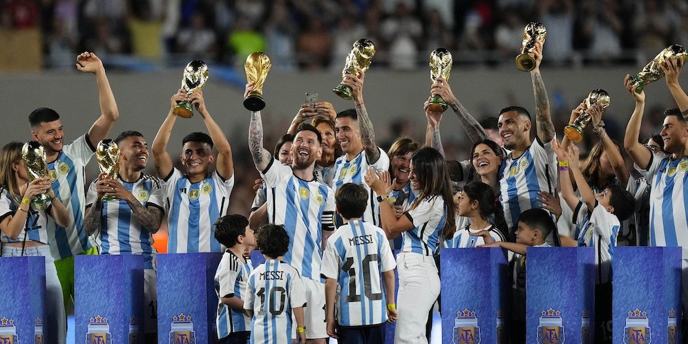 Bahagianya Messi Bisa Cetak Gol ke-800 dan Angkat Kembali Trofi Piala ...