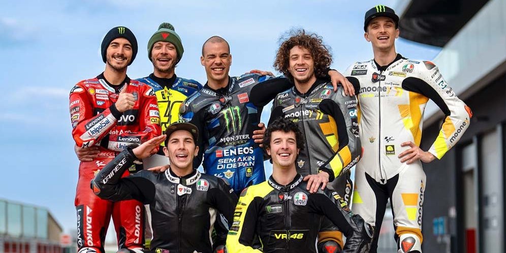 Kini Cuma Ada 6 Pembalap, Ini Daftar Anggota VR46 Riders Academy 2024 ...