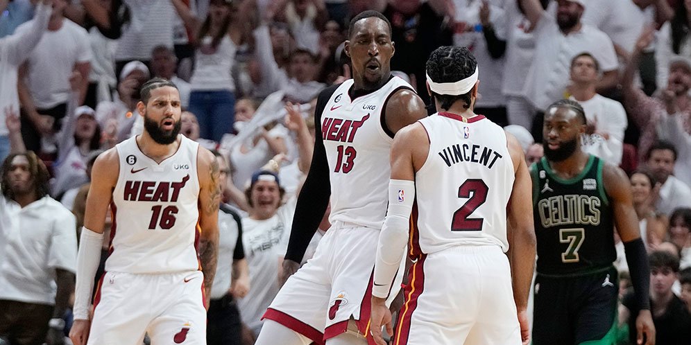 Ketika Miami Heat Gilas Celtics 128-102 di Final Wilayah Timur NBA ...