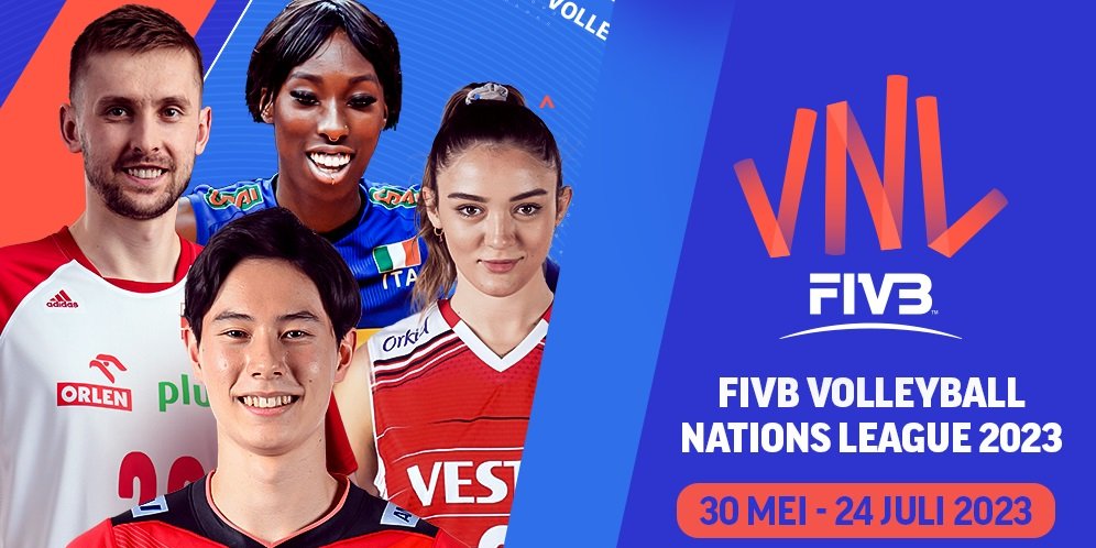 Jadwal Volleyball Nations League VNL 2023 di Moji dan Vidio Hari Ini, Sabtu 1 Juli 2023 - Bola.net