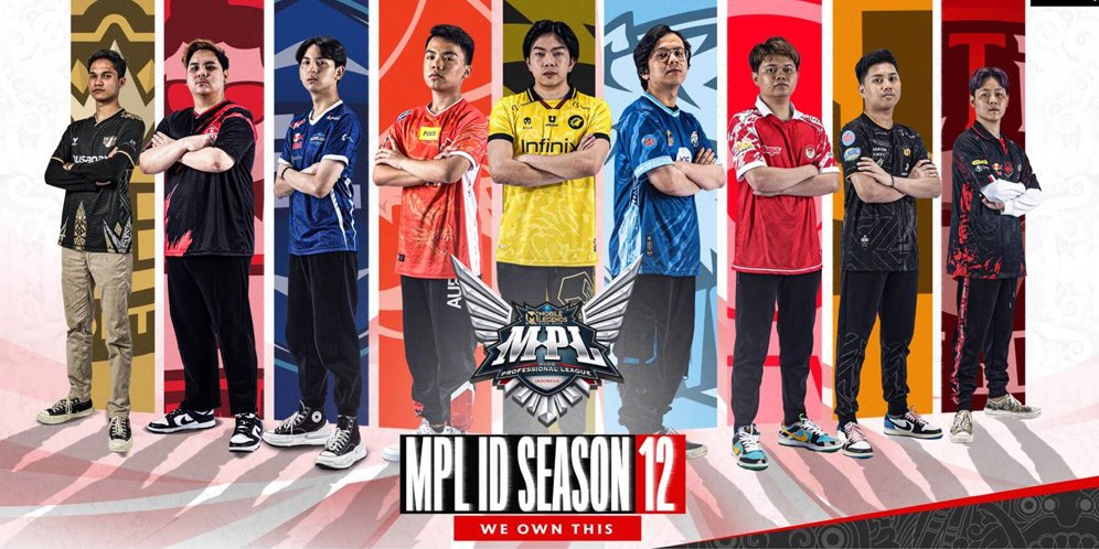 Daftar Lengkap Tim dan Roaster di MPL Indonesia Season 12 (MPL ID S12) 2023 - Bola.net
