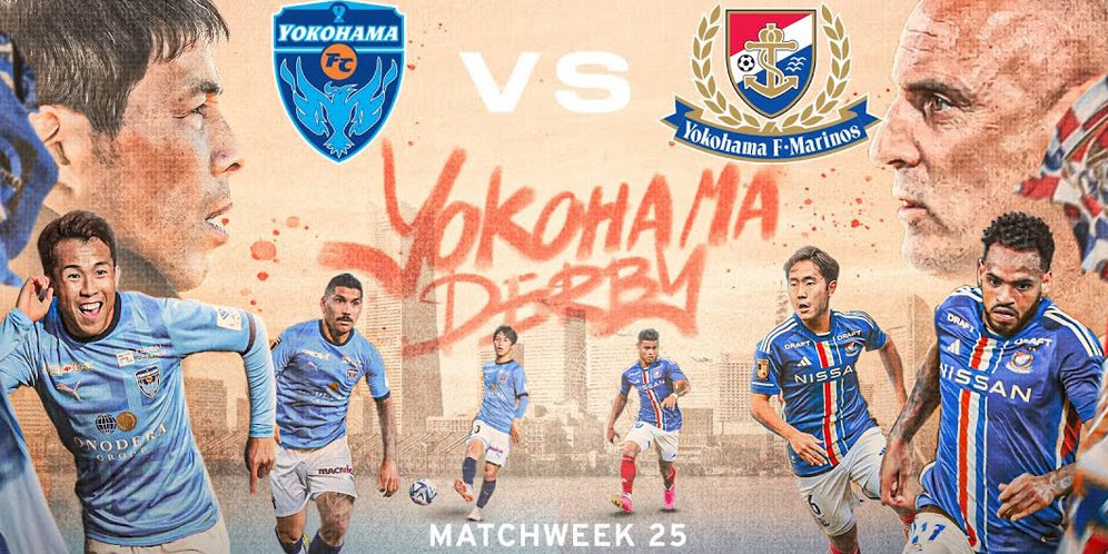 Derbi Yokohama di Pekan ke-25 J1 League: Hanya Berjarak 6 Kilometer - Bola.net