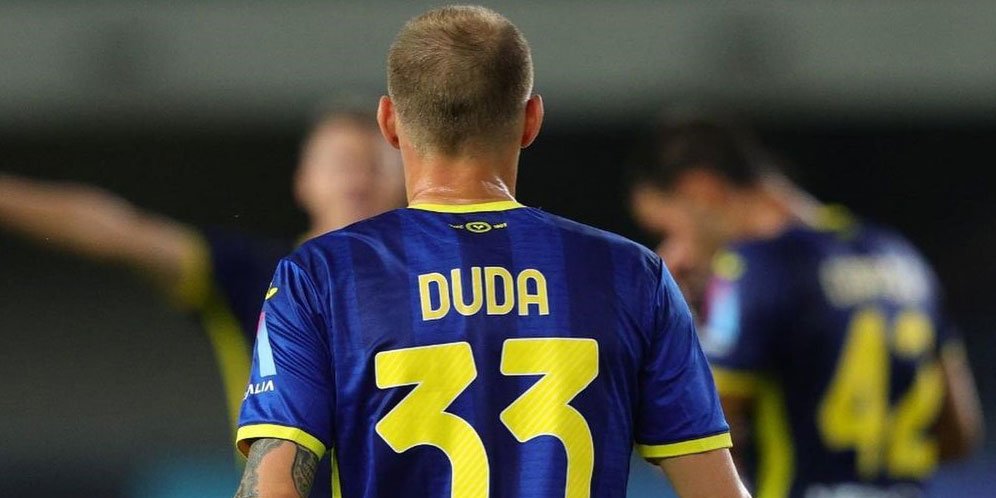 Man of the Match Hellas Verona vs AS Roma: Ondrej Duda - Bola.net