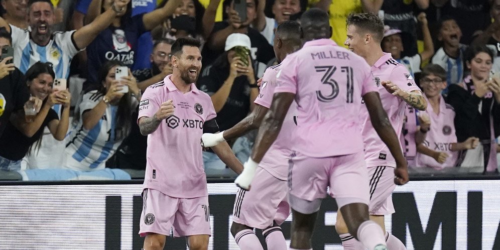 Lionel Messi di Inter Miami: 7 Laga, 10 Gol, 1 Gelar Juara - Bola.net