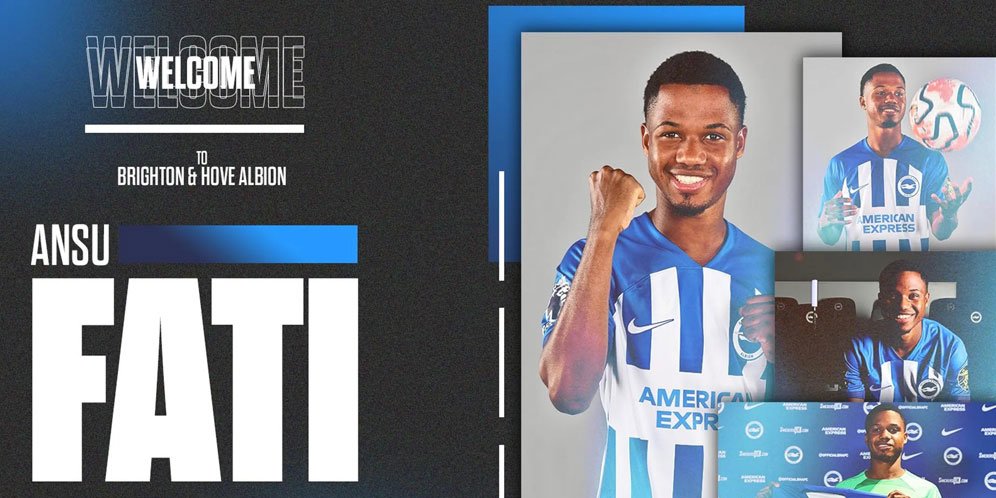 Resmi! Brighton Boyong Ansu Fati dari Barcelona - Bola.net
