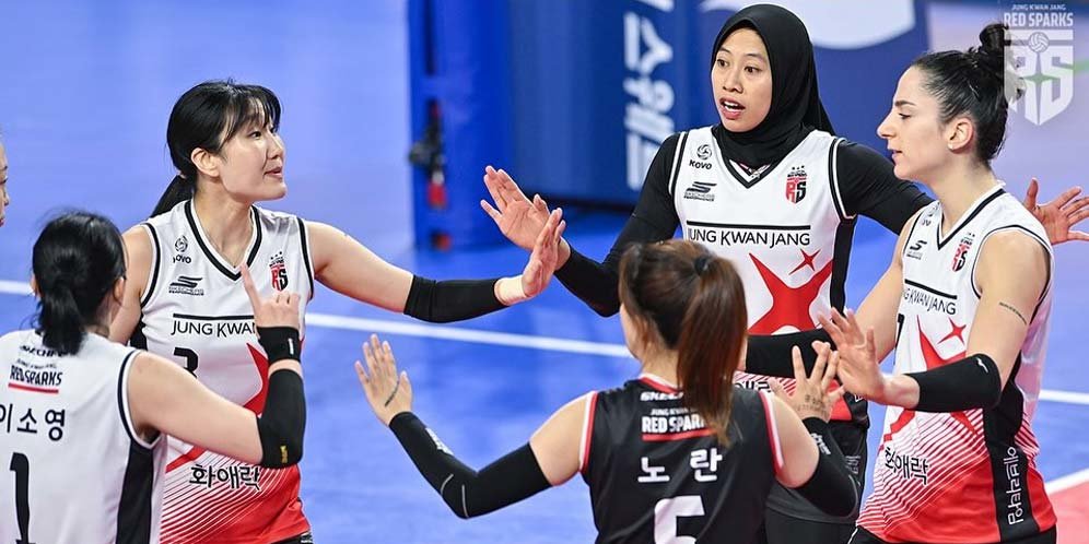 Megawati Jadi Top Skor, Red Sparks Sukses Libas IBK Altos - Bola.net