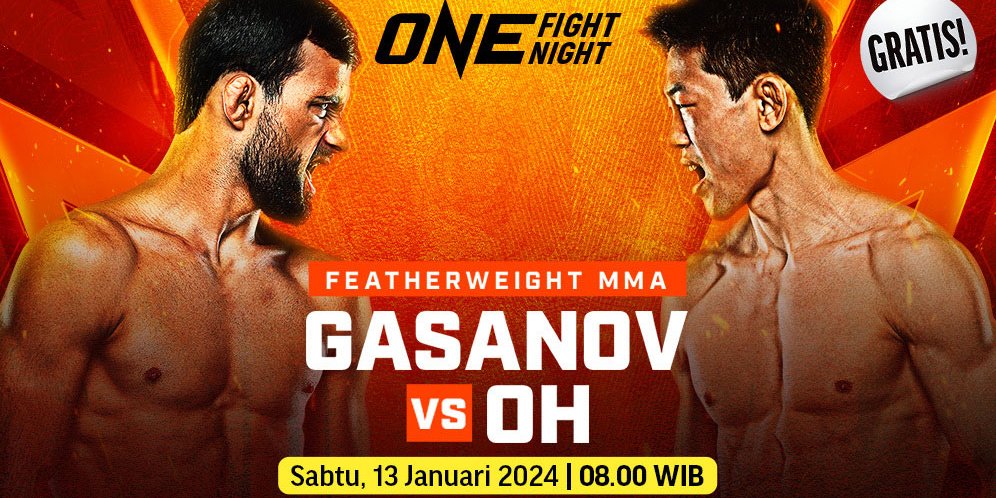 Link Live Streaming ONE Championship ONE Fight Night 18 di Vidio, 13 ...