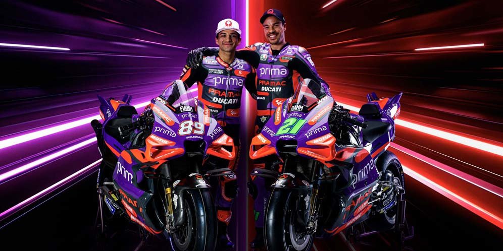 Foto: Pramac Racing Nebeng Pamer Corak Motor MotoGP 2024 di Formula 1 ...