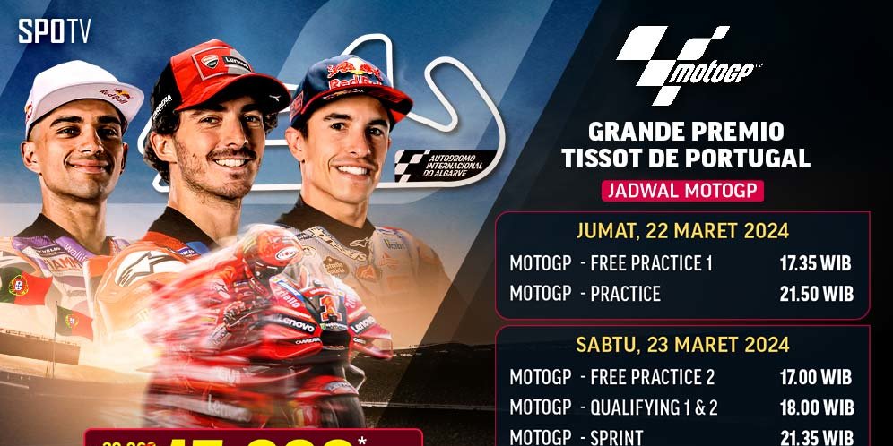 Cara Nonton Live Streaming MotoGP Portugal 2024 di Vidio, Jangan Sampai Ketinggalan Keseruannya ...