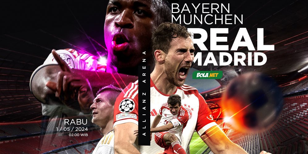 Live Streaming SCTV: Bayern Munchen vs Real Madrid 1 Mei 2024 - Bola.net