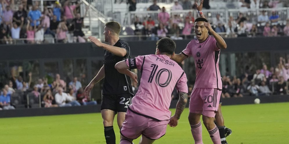 Inter Miami vs Nashville: Skor 3-1, Messi 2 Gol dan 1 Assist - Bola.net