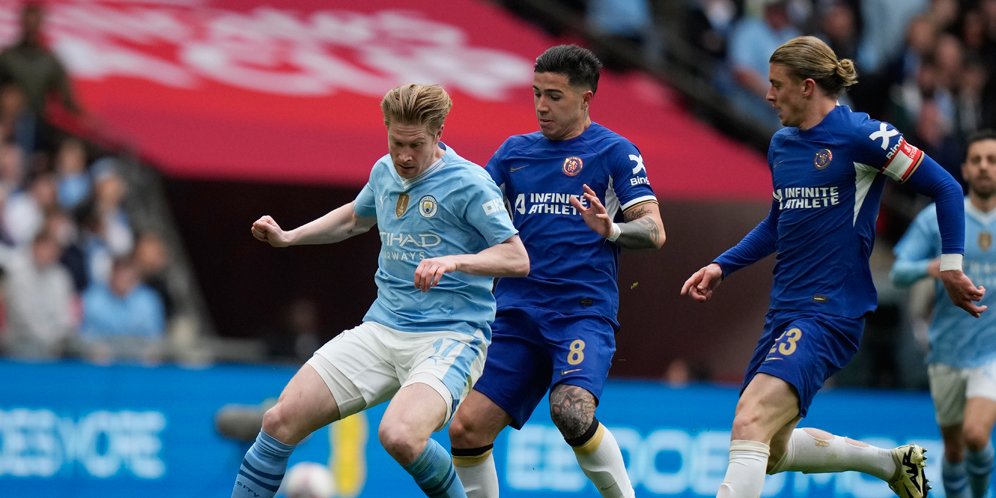 Hasil Manchester City vs Chelsea: Skor 1-0 - Bola.net