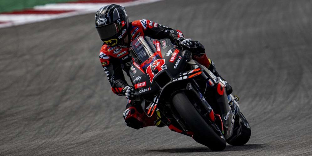 Hasil Sesi Pemanasan MotoGP Austin 2024: Maverick Vinales Ungguli Marc Marquez-Raul Fernandez ...