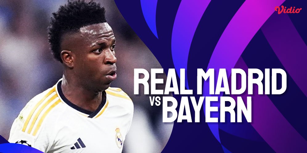 Link Live Streaming Liga Champions Real Madrid vs Bayern Munchen 9 Mei 2024 di Vidio - Bola.net