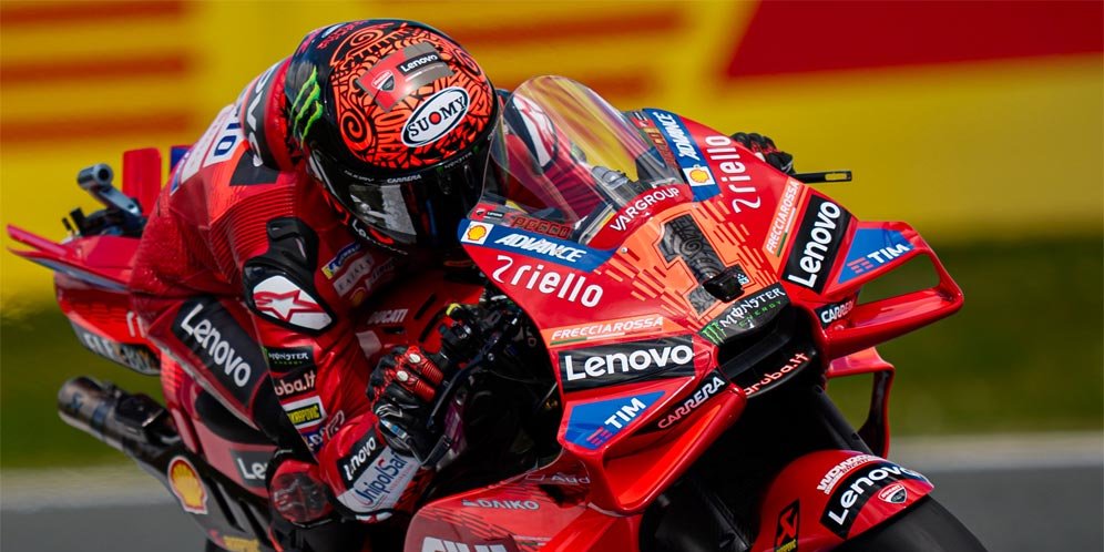 Hasil FP2 MotoGP Belanda 2024: Sempat Red Flag, Pecco Bagnaia Tercepat - Bola.net