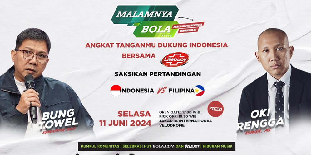 Mau Nonton Timnas Indonesia vs Filipina Gratis dan Dapat Hadiah Jersey ...