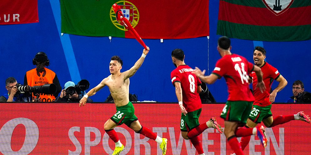 Hasil Euro 2024 Portugal vs Republik Ceko: Skor 2-1